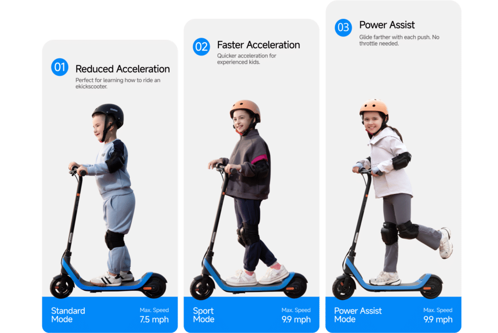 Segway eKickScooter C2 Lite , A Lightweight and Safe Electric Ride for Kids