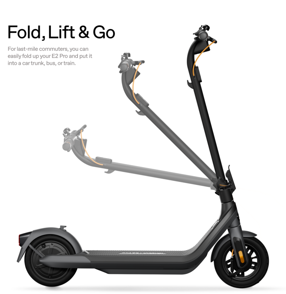 Segway eKickScooter E2 Pro , Smart and Efficient Commuter Scooter