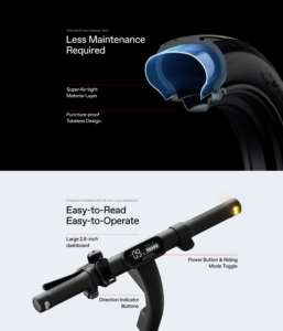 Segway eKickScooter E2 Pro , Smart and Efficient Commuter Scooter