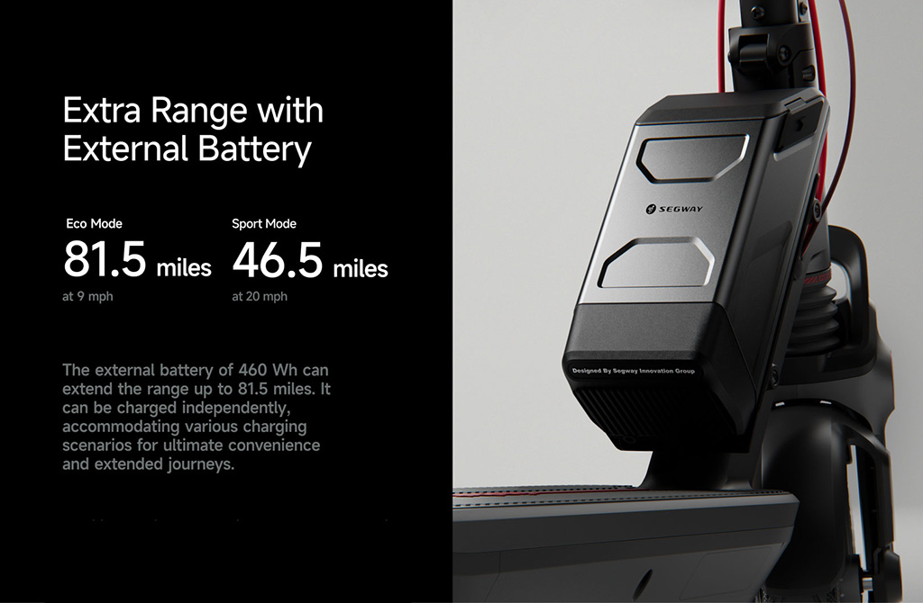 Segway eKickScooter F3 , Reliable Commute, Stylish Design