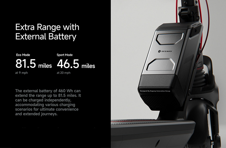 Segway eKickScooter F3 , Reliable Commute, Stylish Design