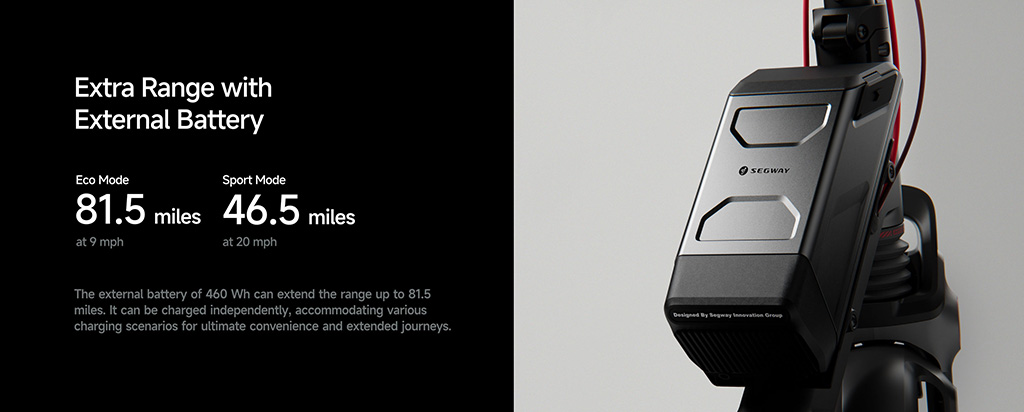 Segway eKickScooter F3 , Reliable Commute, Stylish Design