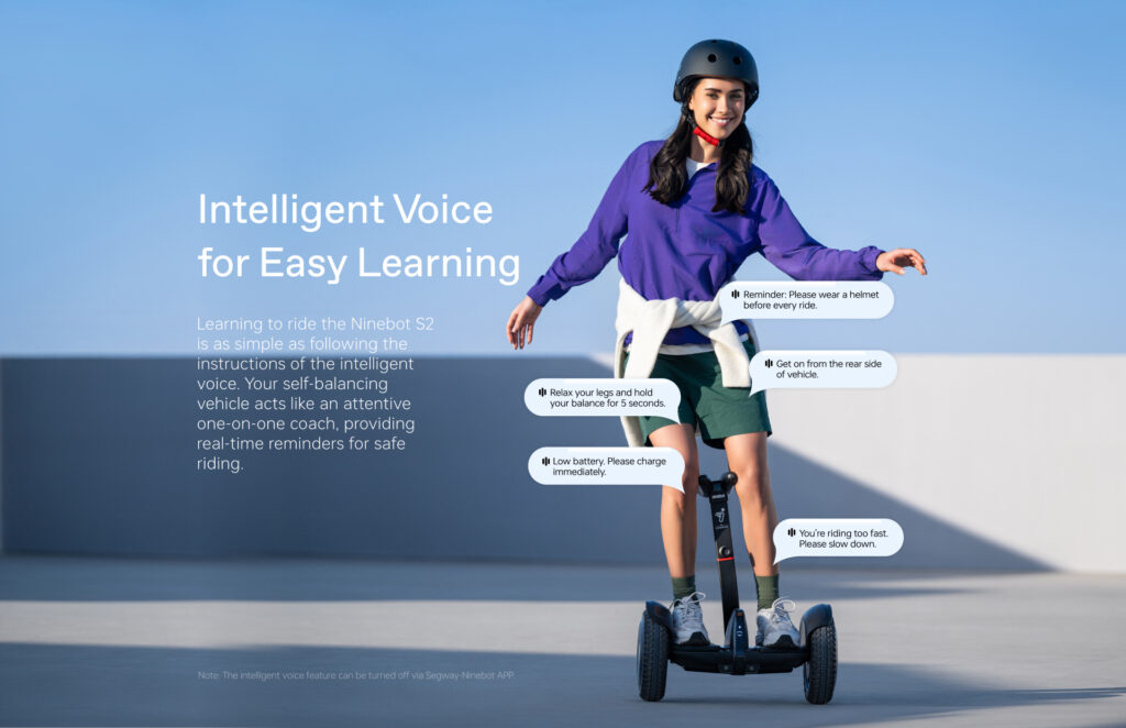 Segway Ninebot S2 , Stylish and Smart Self-Balancing Transporter