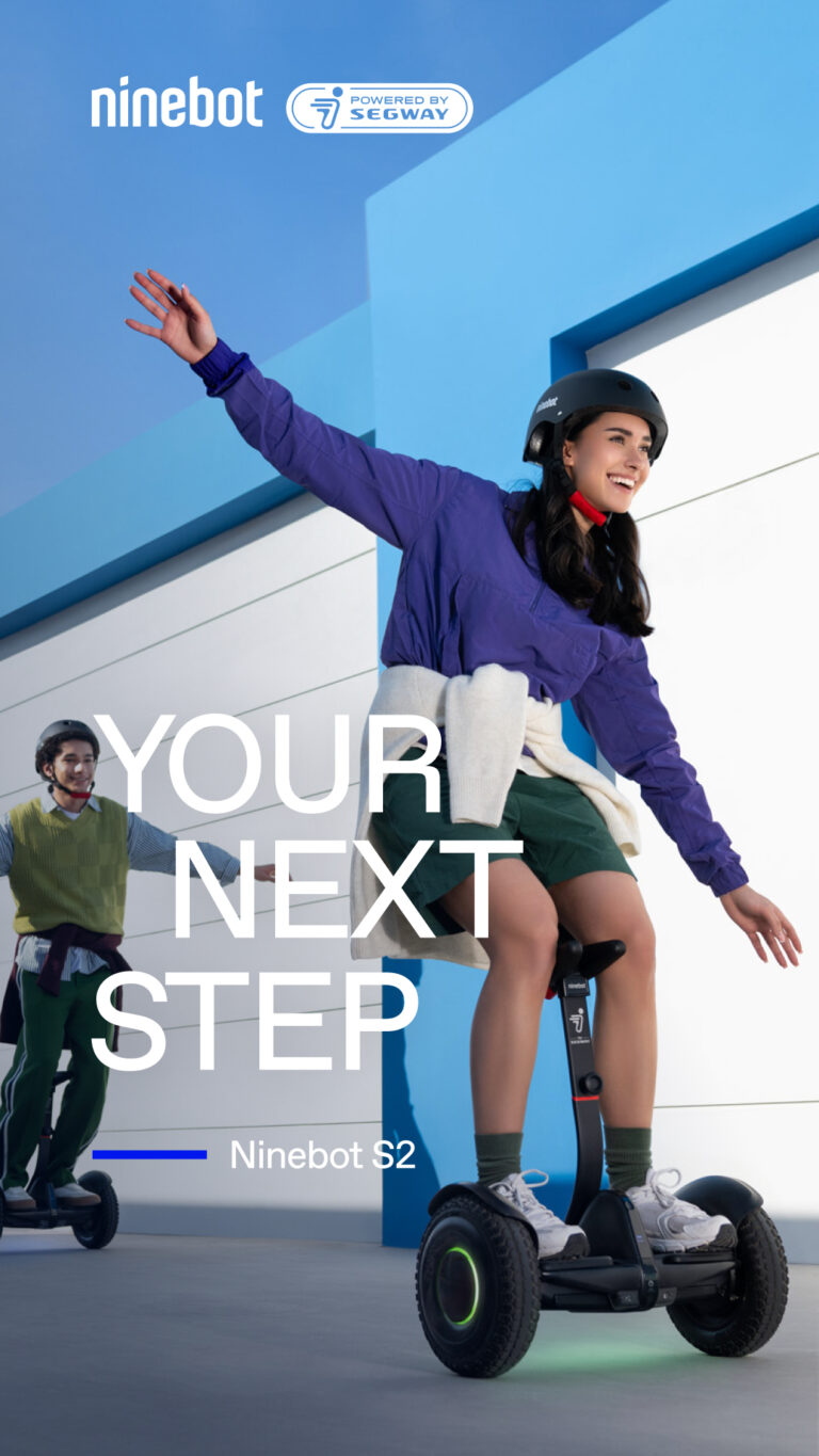 Segway Ninebot S2 , Stylish and Smart Self-Balancing Transporter