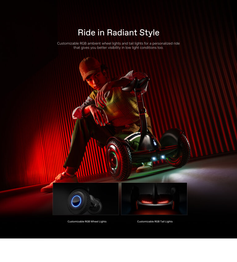 Segway Ninebot S2 , Stylish and Smart Self-Balancing Transporter