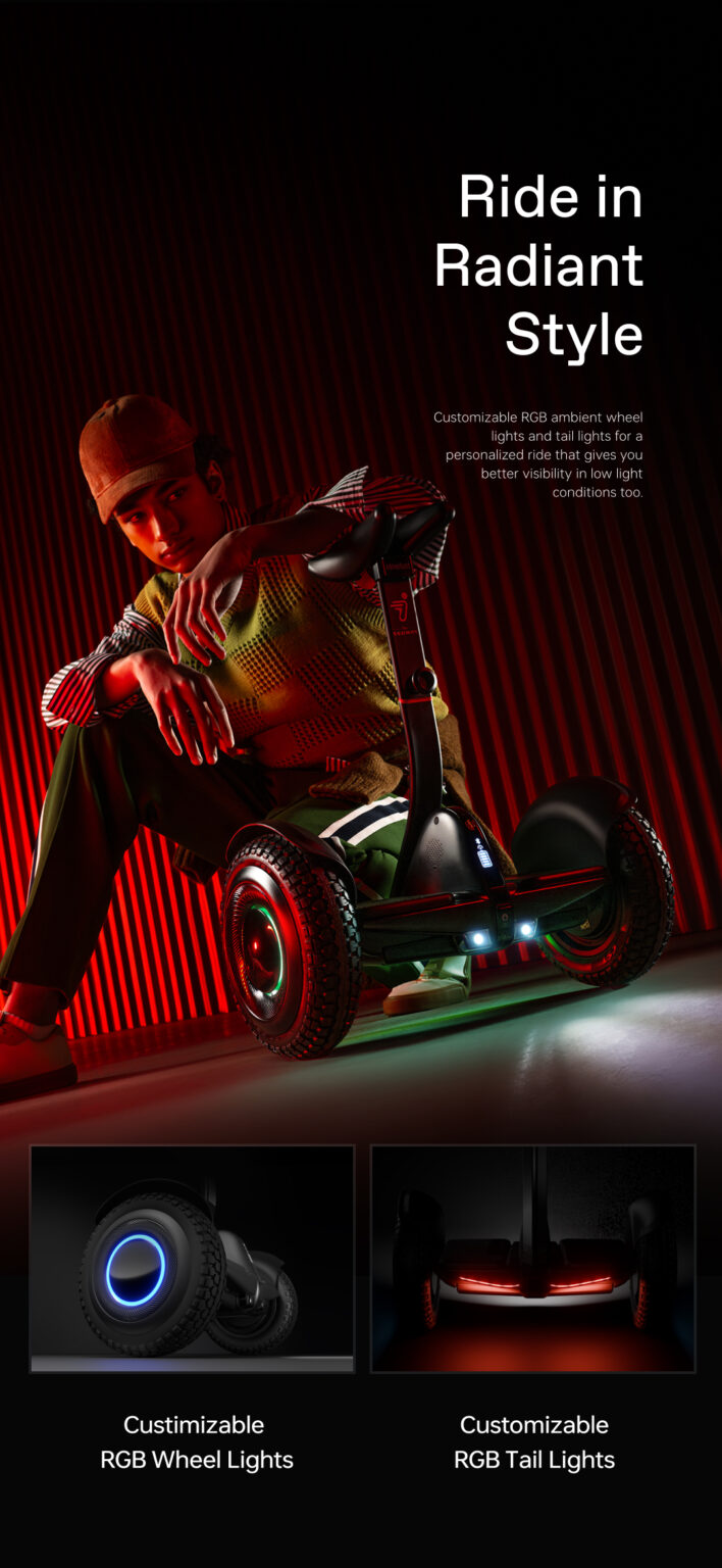 Segway Ninebot S2 , Stylish and Smart Self-Balancing Transporter