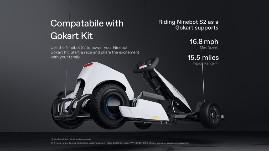 Segway Ninebot S2 , Stylish and Smart Self-Balancing Transporter