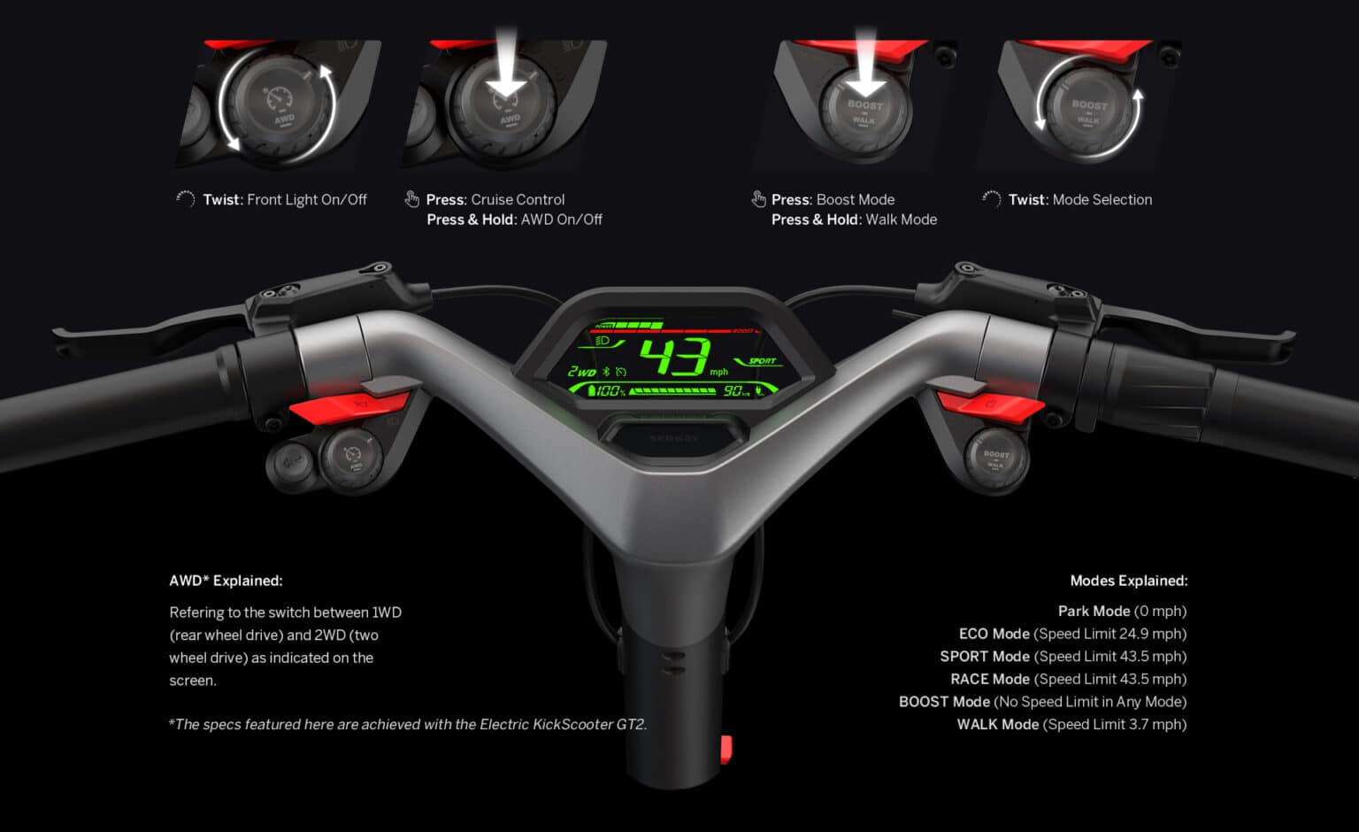 Segway SuperScooter GT Series , Premium Urban Travel Experience